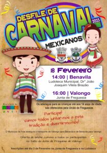 “Mexicanos” desfilam em Benavila e Valongo - Município de Avis